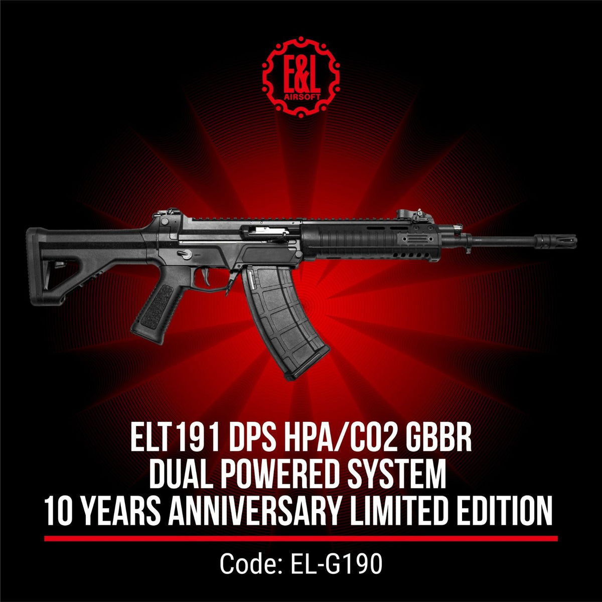 E&L ELT191 DPS HPA / CO2 GBB Airsoft ( QBZ-191 / T191 ) (Limited Editi | Bunny Workshop