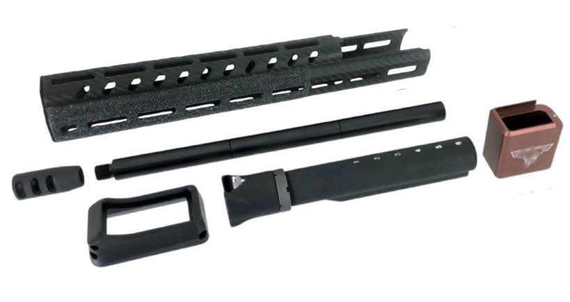 FCW - John Wick 3 TTI MPX Conversion Kit (Real Carbon Fiber Handguard ...