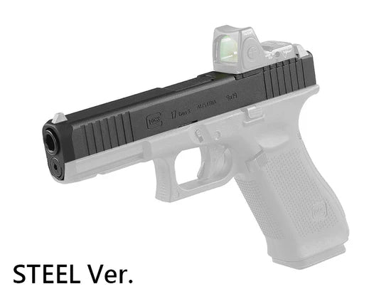 BFA Steel Slide & Outer Barrel For UMAREX GHK Glock 17 G17 Gen5 MOS GB ...