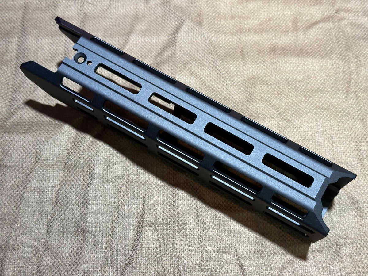 CNC MI Style Dual M-LOK 8" inch Handguard Rail for MPX GBB / AEG Serie ...