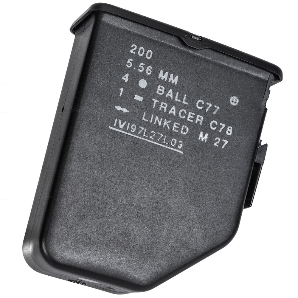 VFC M249 GBB Airsoft Gas Supply Plastic Ammo Box | Bunny Workshop