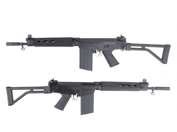 King Arms FAL Carbine Folding Stock (Mid Length) Airsoft AEG | Bunny ...