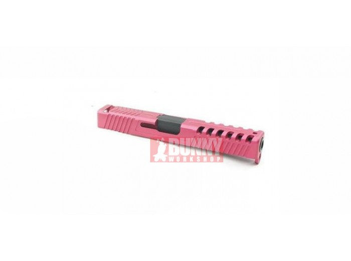 Thunder airsoft - Aluminum CNC Slide for Marui & WE Glock 17 (Pink ...