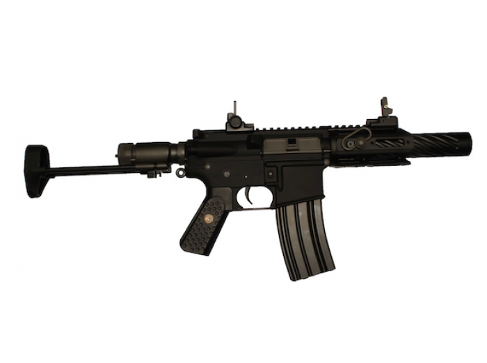 WE R5C-AIR Compact type Assault Rifle AEG (Black) | Bunny Workshop