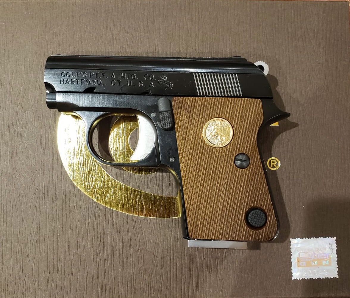 Cybergun COLT Junior .25 ACP Full Marking GBB Airsoft Pistol (Black ...
